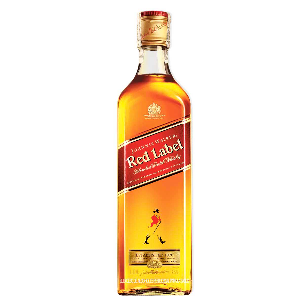 Whisky Johnnie Walker Red x 1000 Ml - Mercados Colsubsidio