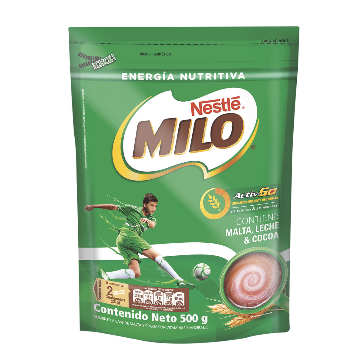 Milo Bolsa x 500 G - Mercados Colsubsidio