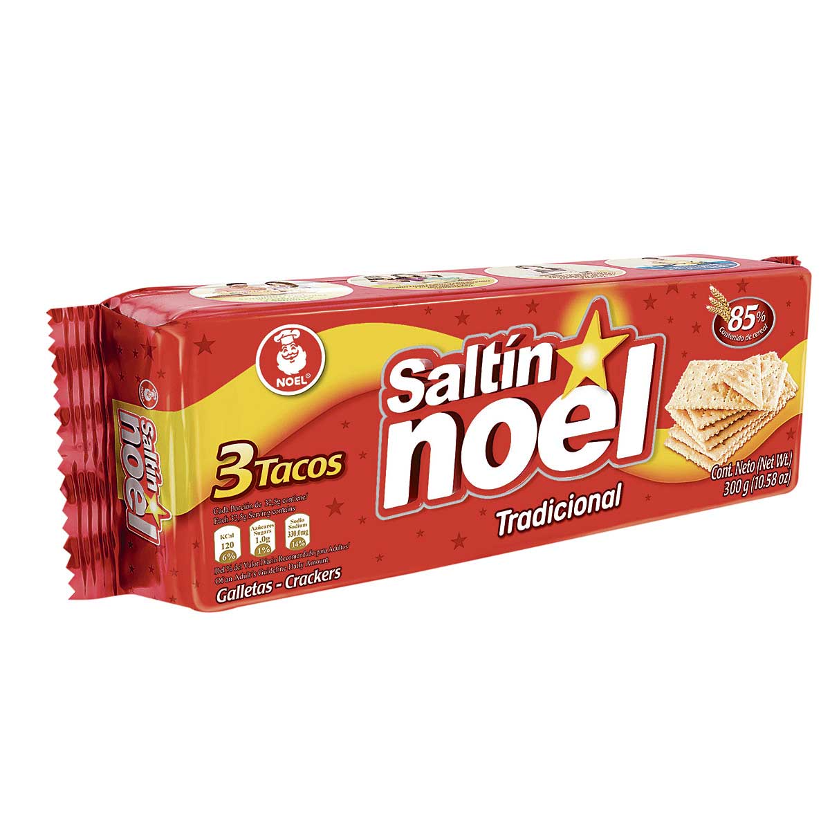 Galleta Saltín Noel Rojo Taco 300 G X3 Unds - Mercados Colsubsidio