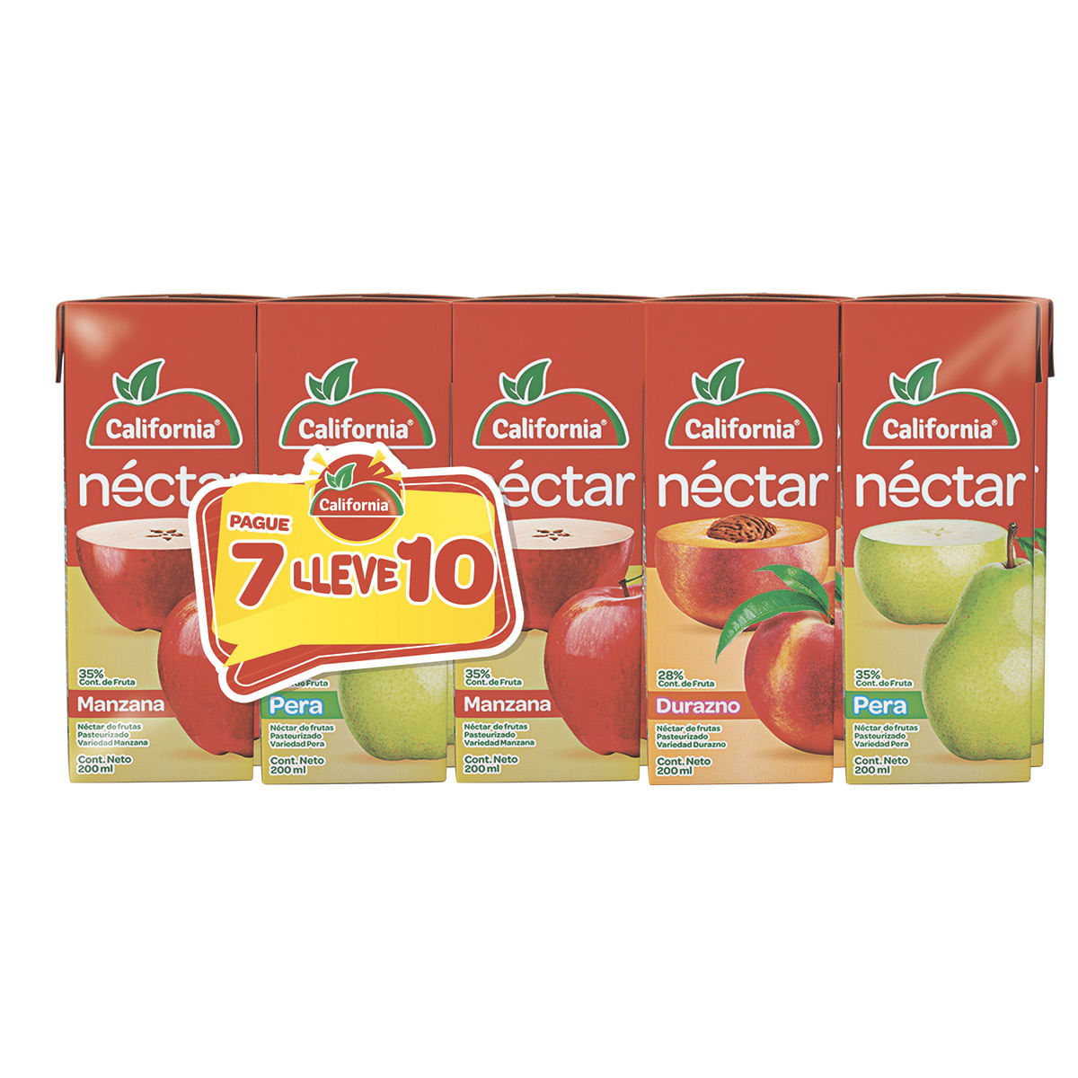 Néctar California Surtido x 200 Ml c/u Pague 7 Lleve 10 - Mercados ...