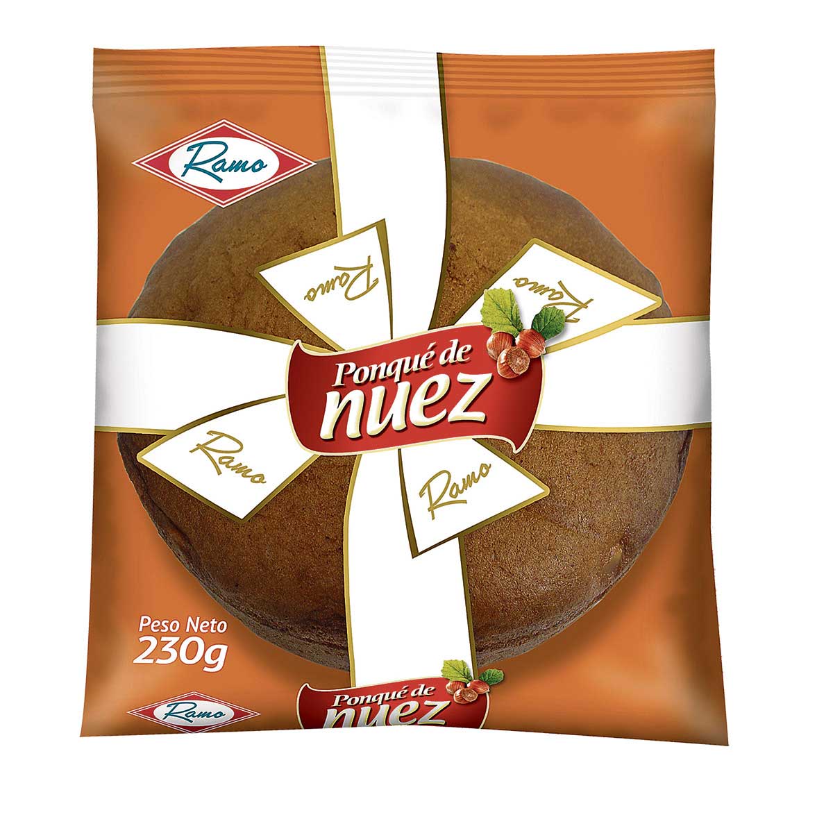 Ponqué Ramo Tradicional Nueces x 230 G - Mercados Colsubsidio