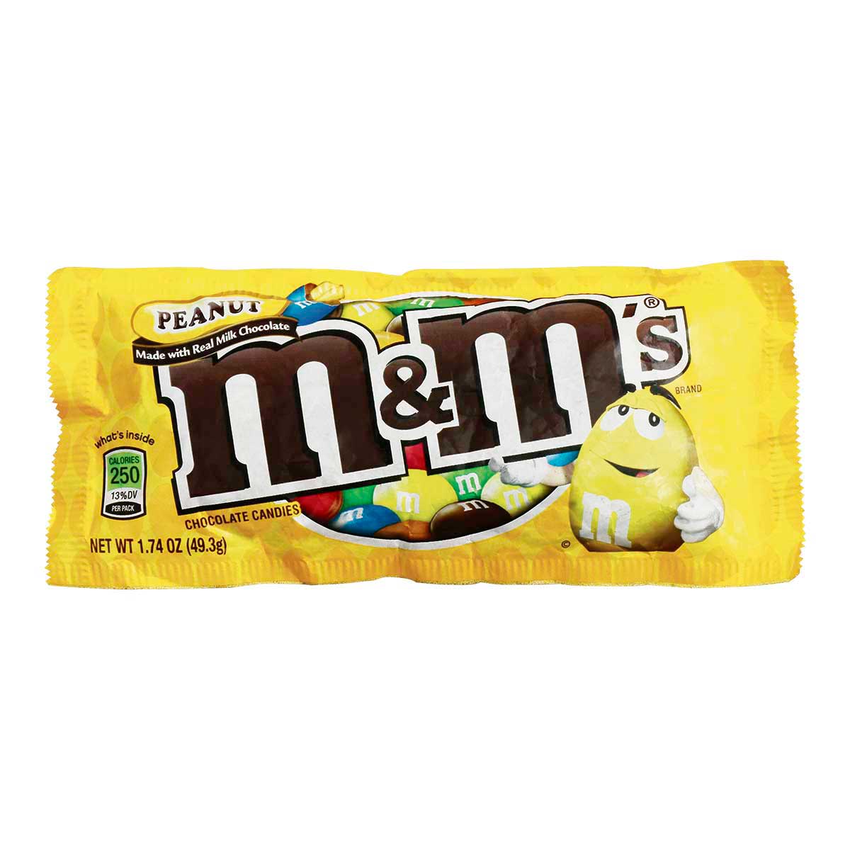 M&Ms de Chocolate Rellenos de Maní x 49.3 G - Mercados Colsubsidio