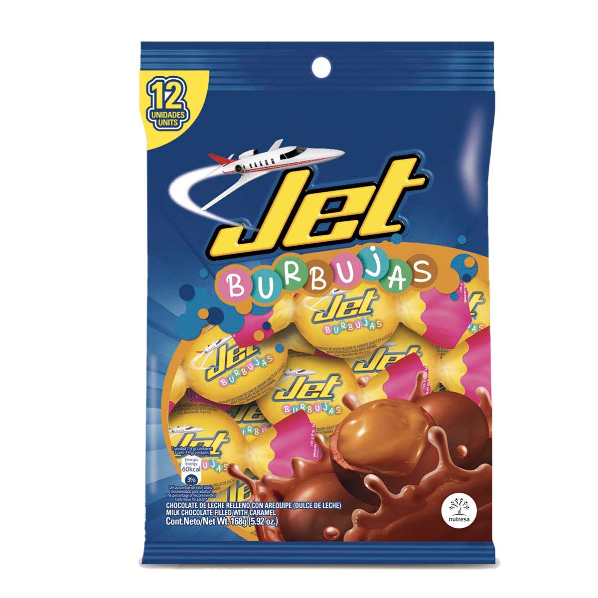 Burbuja Jet x 12 Und x 168 G - Mercados Colsubsidio