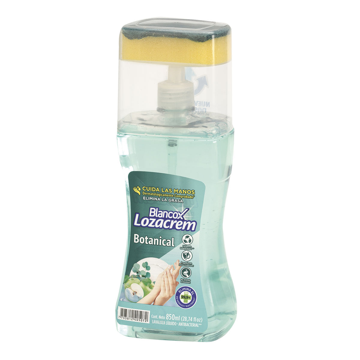 Lavaloza Líquido Lozacream Botanical x 850 ML - Mercados Colsubsidio