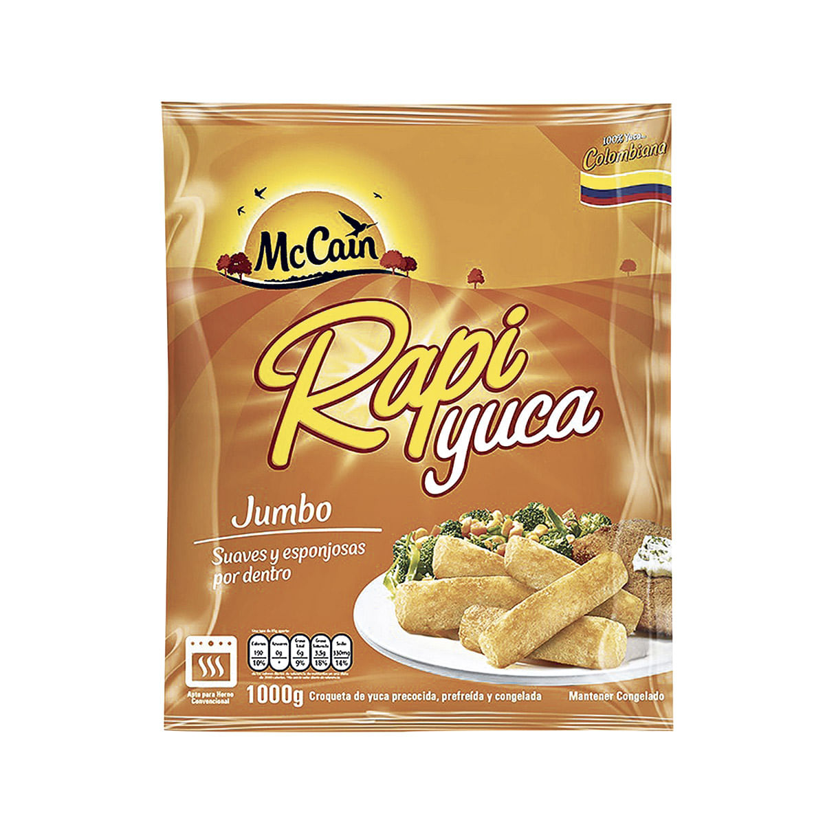 Yuca Rapiyuca en Croqueta McCain x 1.000Gr - Mercados Colsubsidio