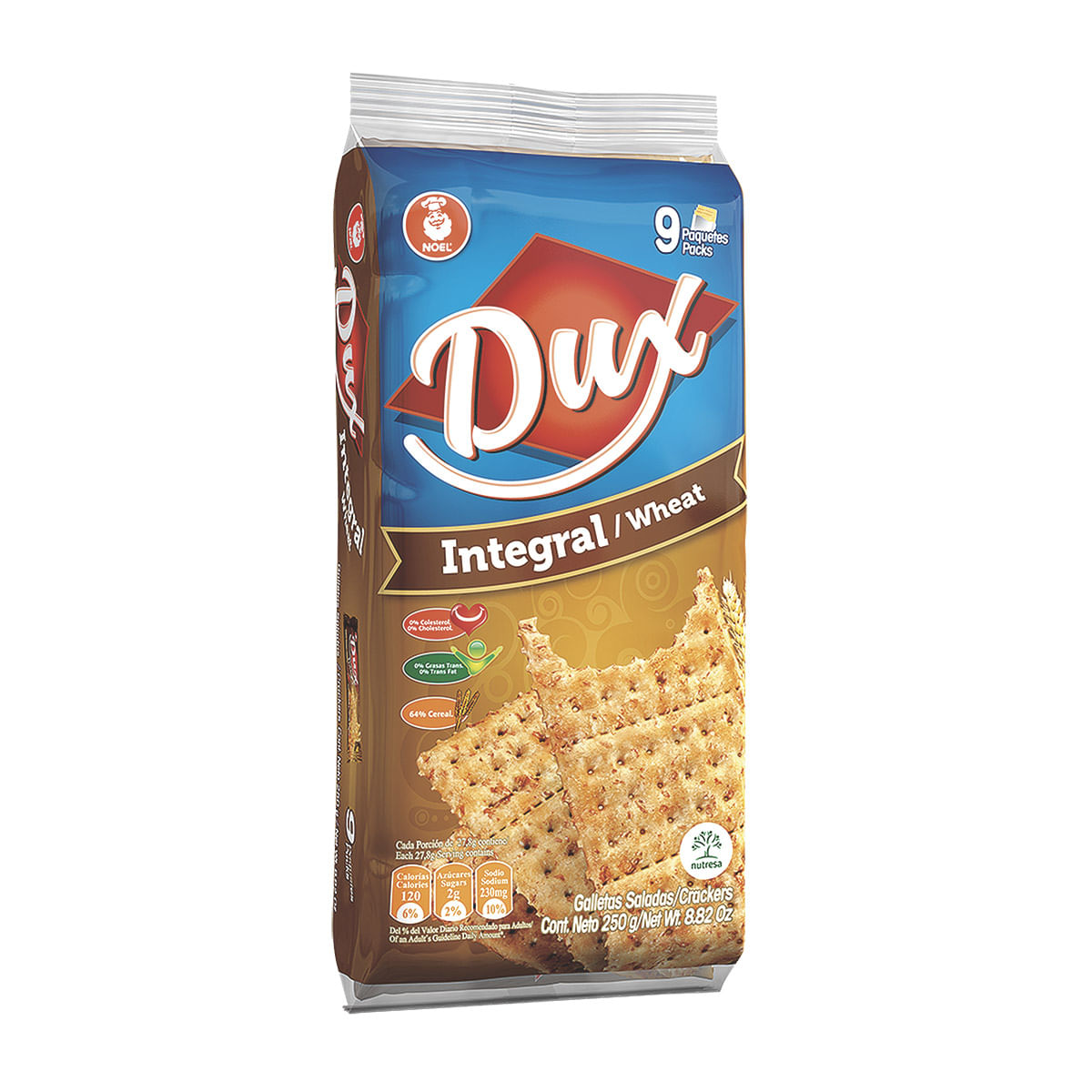 Galletas Dux Integral x 9 Und x 250 G - Mercados Colsubsidio