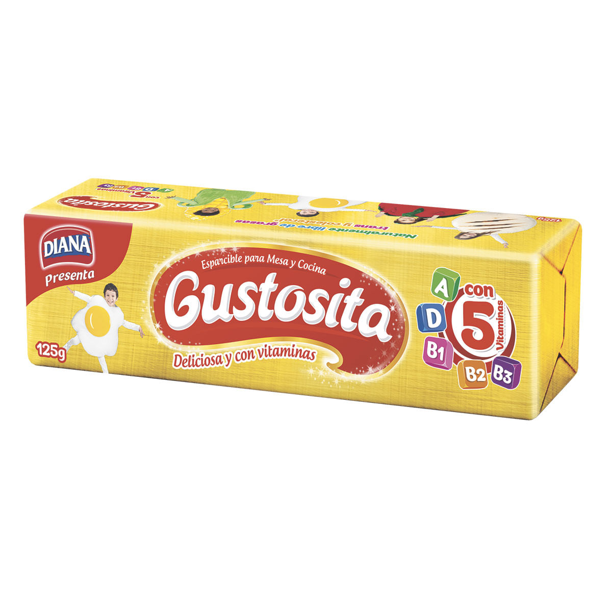 Margarina Gustosita Diana x 125 G - Mercados Colsubsidio