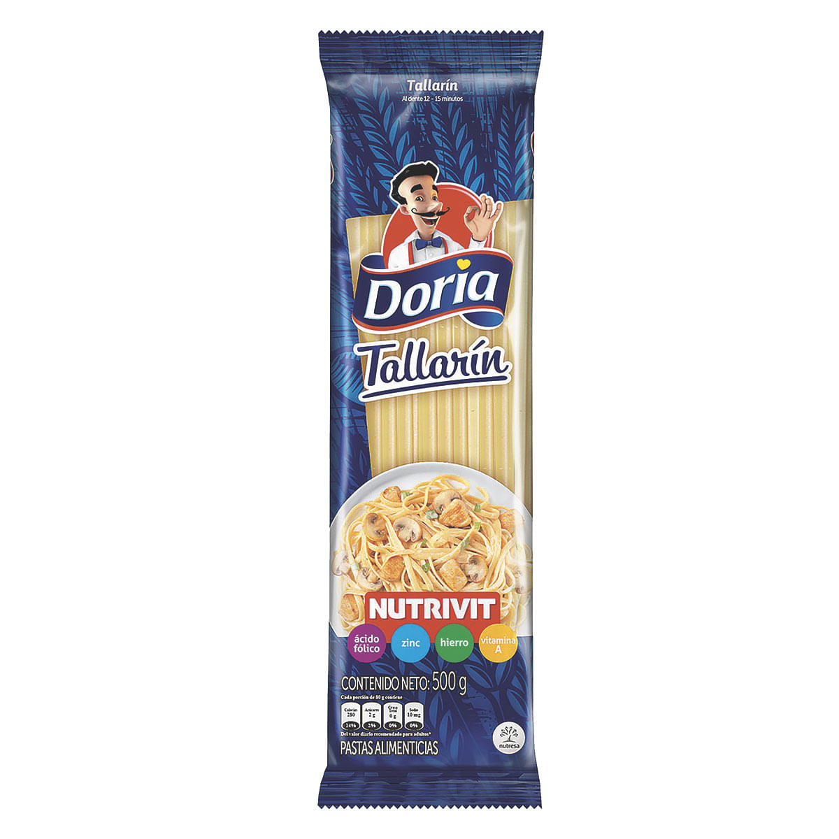 Pasta Clásica Tallarín Doria x 500 G. - Mercados Colsubsidio