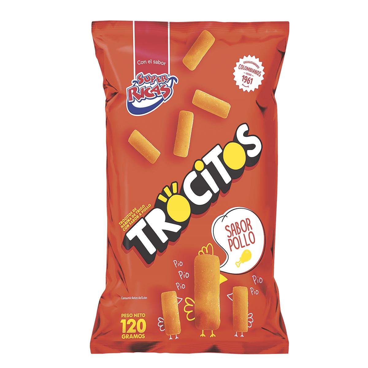 Trocitos Pollo Súper Ricas 120 G - Mercados Colsubsidio