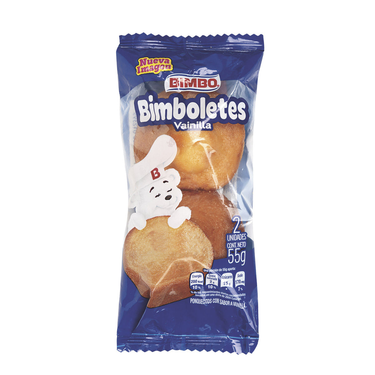 Bimboletes Vainilla Bimbo x 55 G x 2 Und - Mercados Colsubsidio