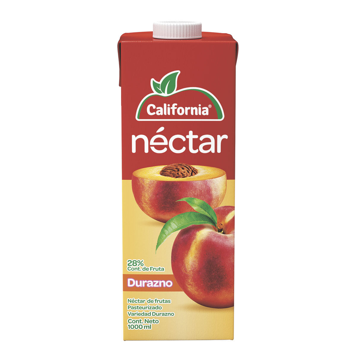 Jugo Néctar California Durazno 1 Lt Tetrapack - Mercados Colsubsidio