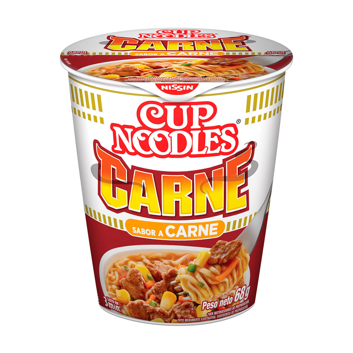 Cup Noodles Sabor a Carne 68 G - Mercados Colsubsidio