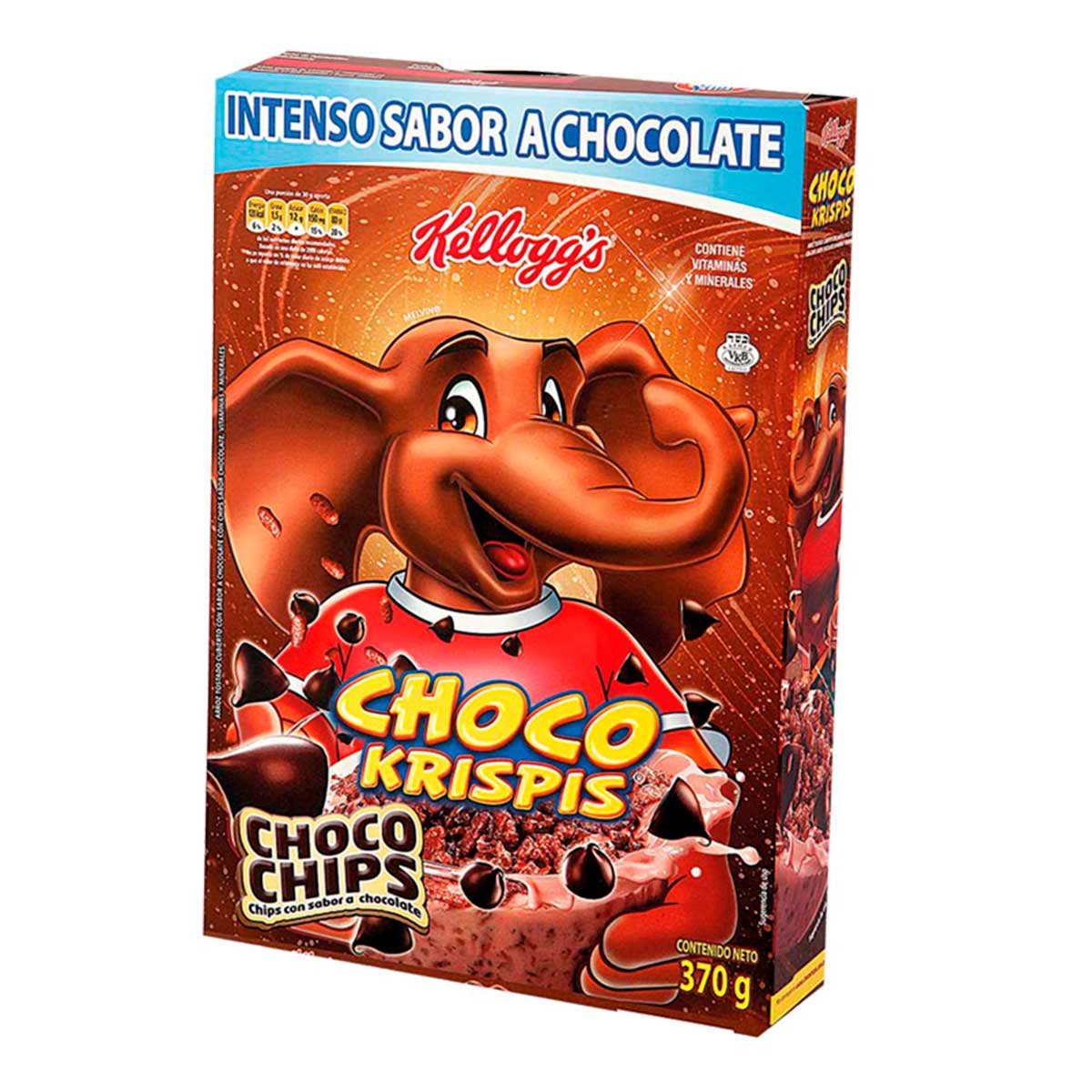 Cereal Choco Krispis Choco Chips x 370 G - Mercados Colsubsidio