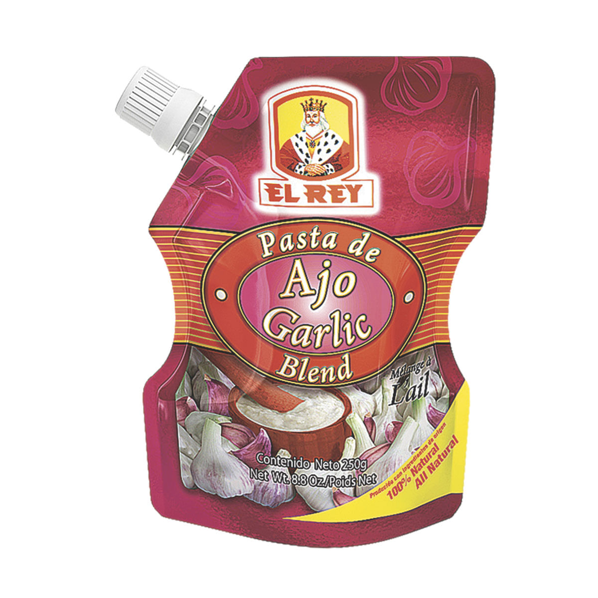 Pasta Ajo El Rey Natural x 250 G - Mercados Colsubsidio