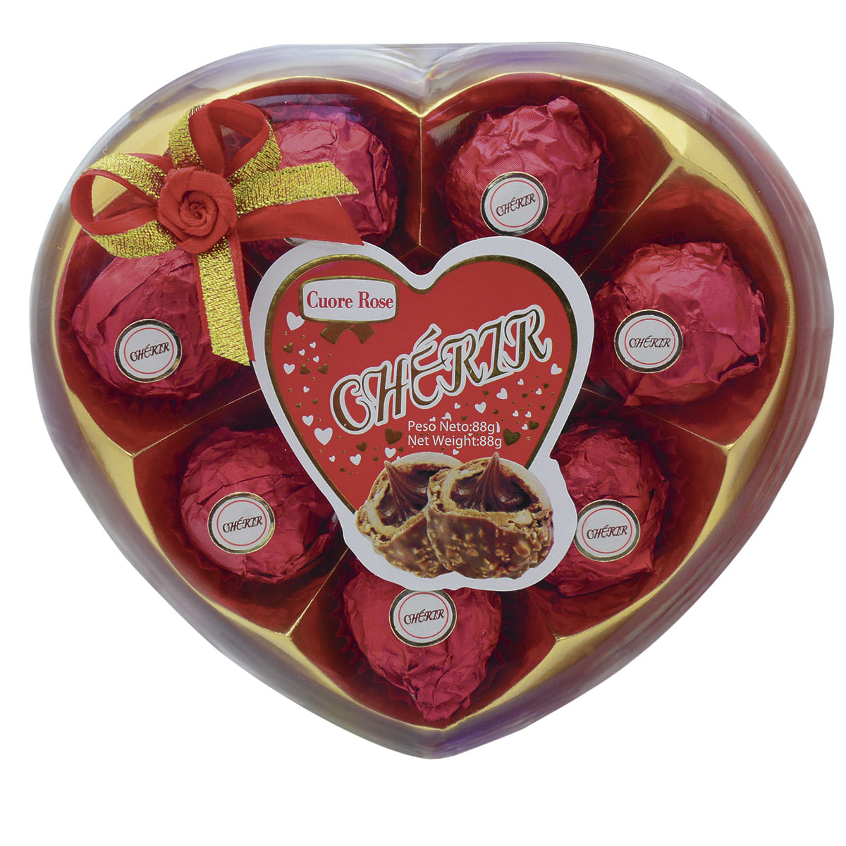Estuche Chocolate Chérir Corazón 88 G - Mercados Colsubsidio