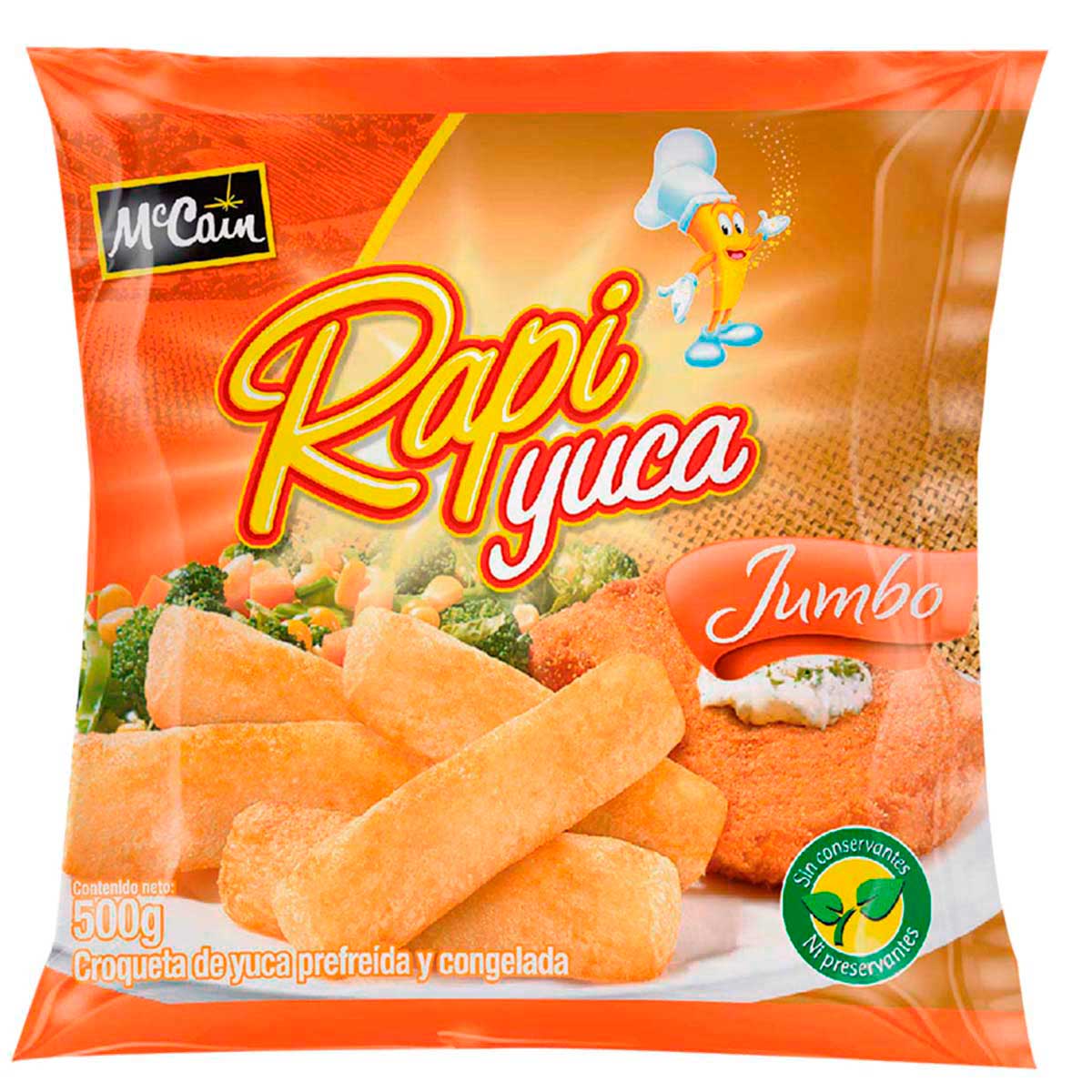 Croquetas de Yuca Rapi Yuca McCain x 500Gr - Mercados Colsubsidio