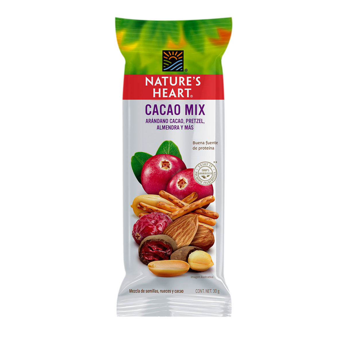 Cacao Mix Nature's Heart Doypack x 30 G - Mercados Colsubsidio