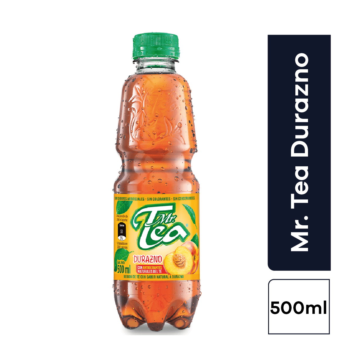 Bebida Mr Tea Durazno x 500 Ml - Mercados Colsubsidio