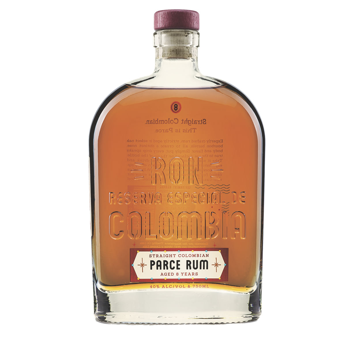 Ron Parce Rum 8 Años x 750 Ml - Mercados Colsubsidio