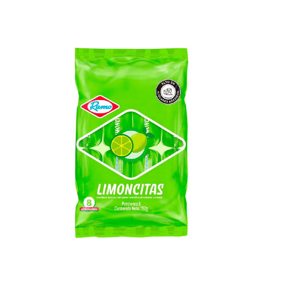Galleta Ramo Limoncitas 8 Unidades x 152 Gr - Mercados Colsubsidio