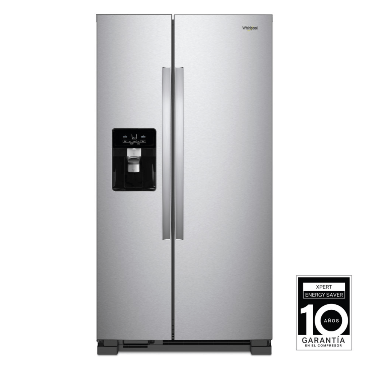 Nevecón Side By Side Whirlpool 7Wcs25Sdhm 692 Lts Gris - Mercados ...