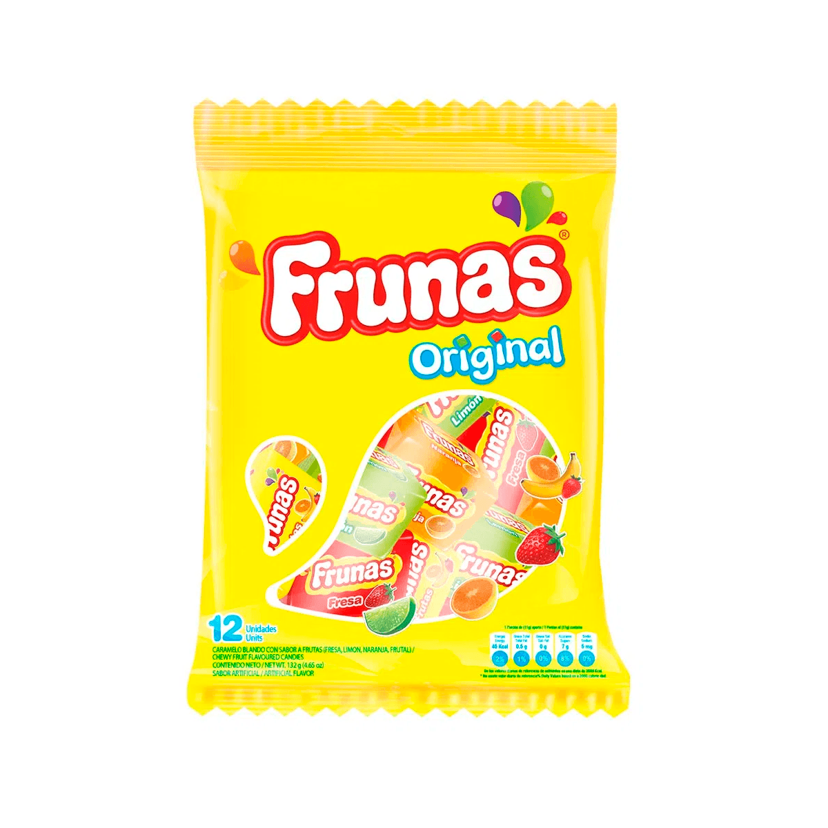 Caramelo Frunas Original x 132 Gr - Mercados Colsubsidio