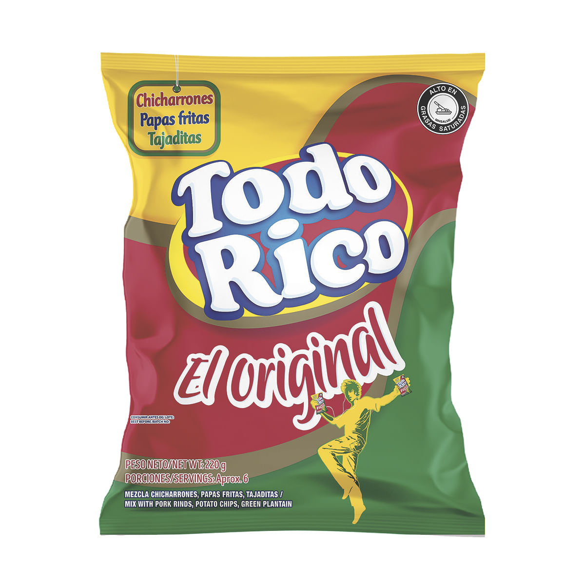 Pasabocas Todo Rico Natural x 220 Gr - Mercados Colsubsidio