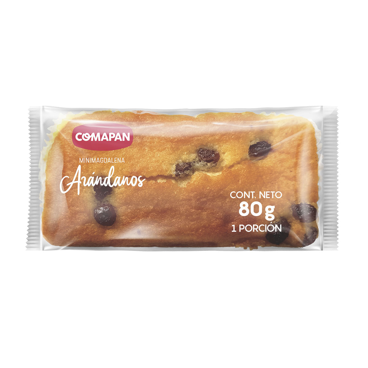 Ponqué Mini-Magdalena Arándanos x 80 Gr - Mercados Colsubsidio