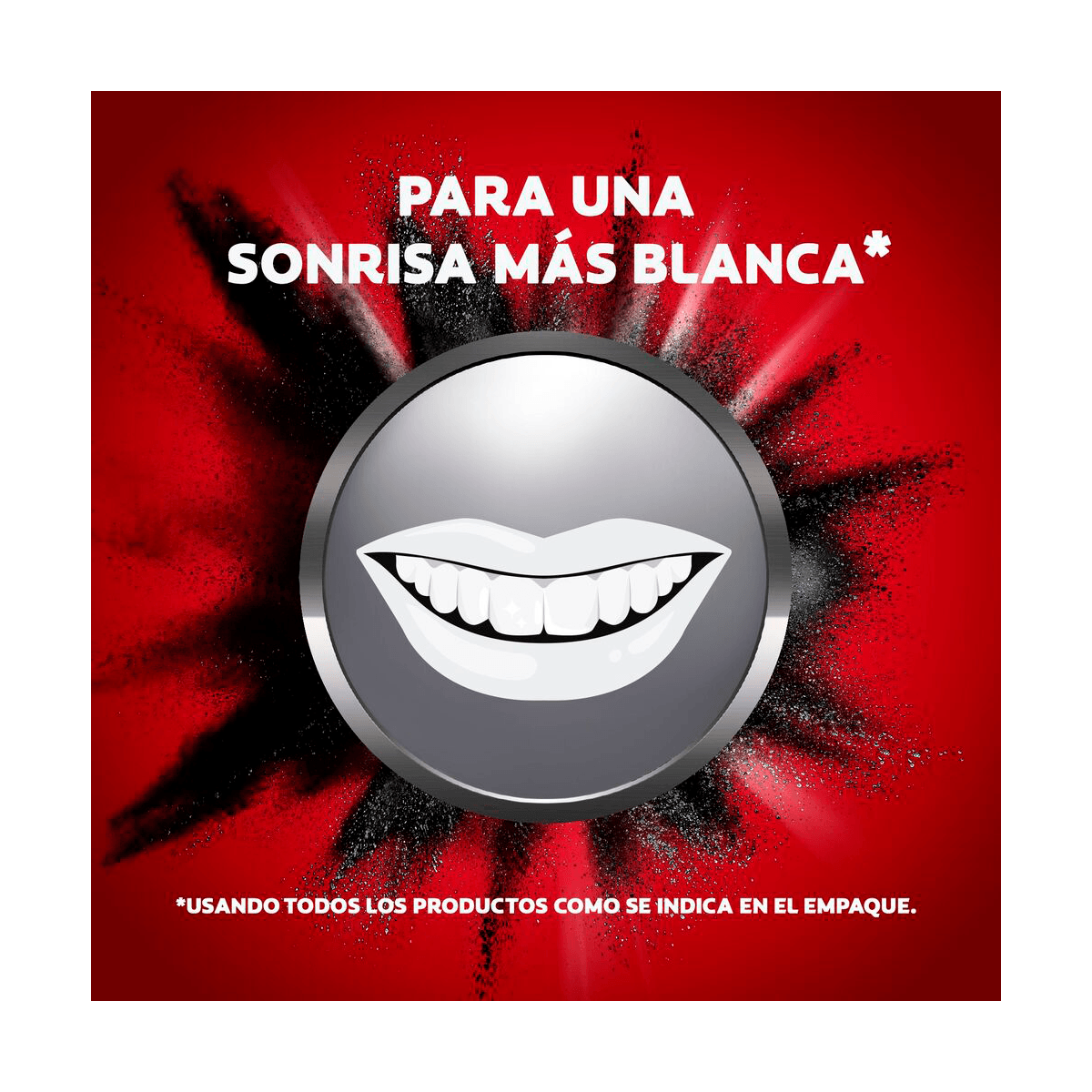 Enjuague Bucal y Crema Dental Colgate Blanqueadora Luminous Carbon 75ml ...