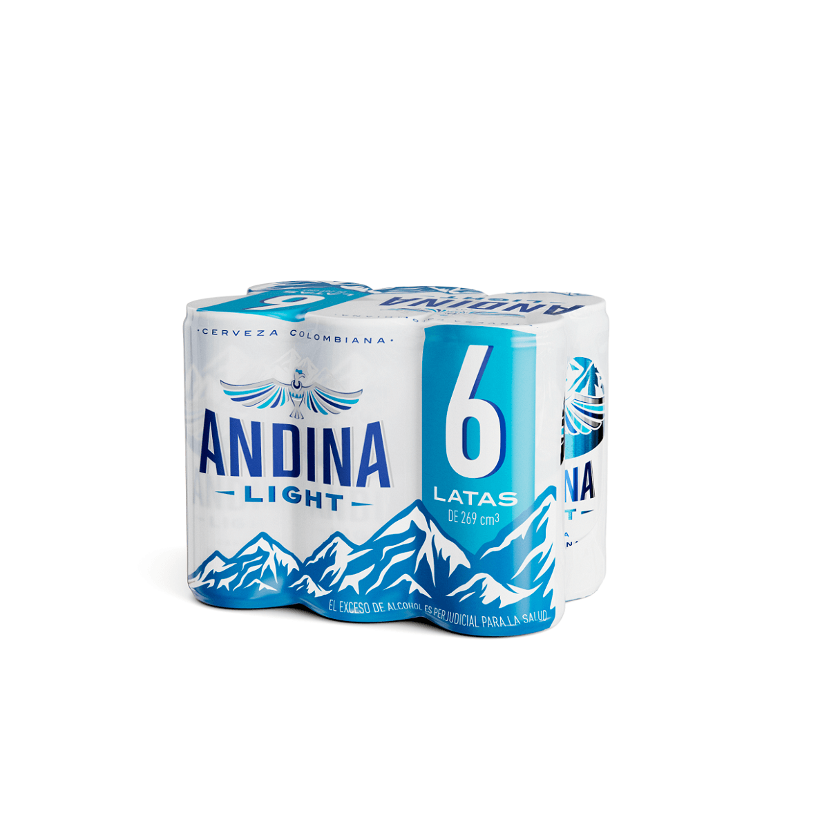 Cerveza Andina Light x 269 Ml Sixpack - Mercados Colsubsidio