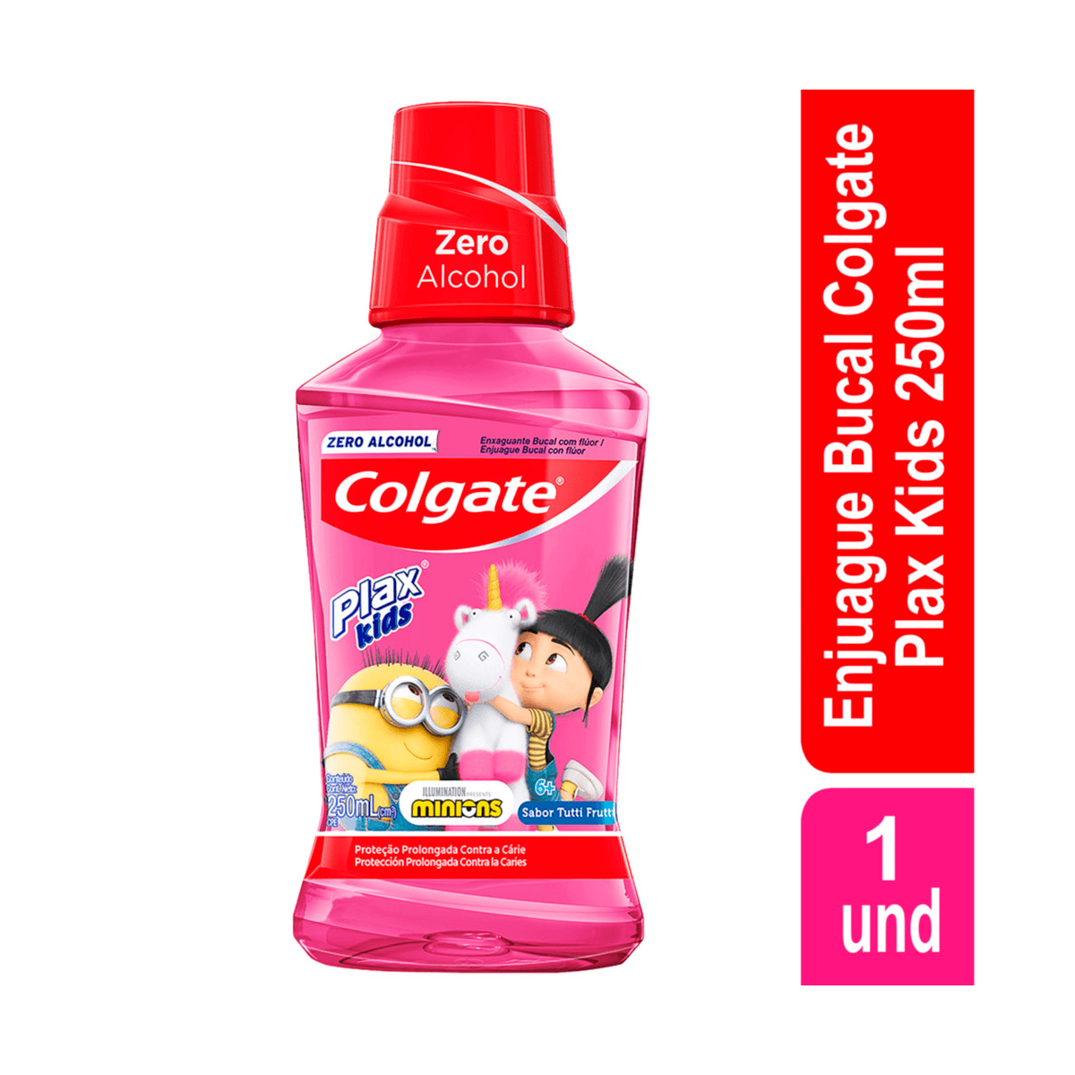 Enjuague Bucal Niños Colgate Plax Kids Agnes and Fluffy 250ml ...