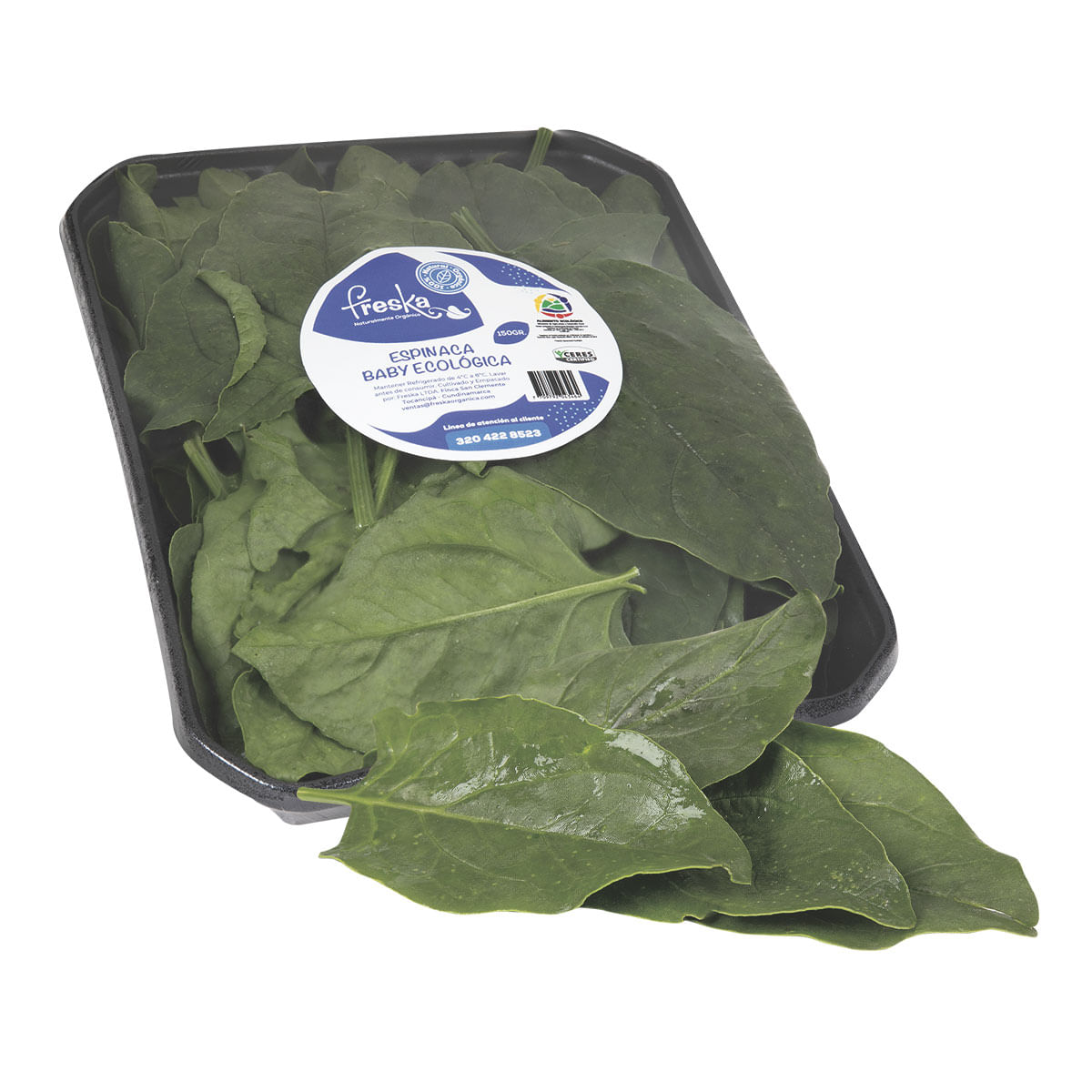 Espinaca Baby Freska Org x 150 Gr - Mercados Colsubsidio