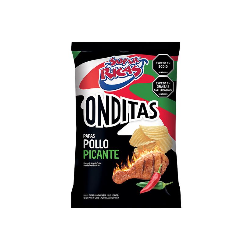 Papas Onditas Pollo Picante Super Ricas 105 G - Mercados Colsubsidio