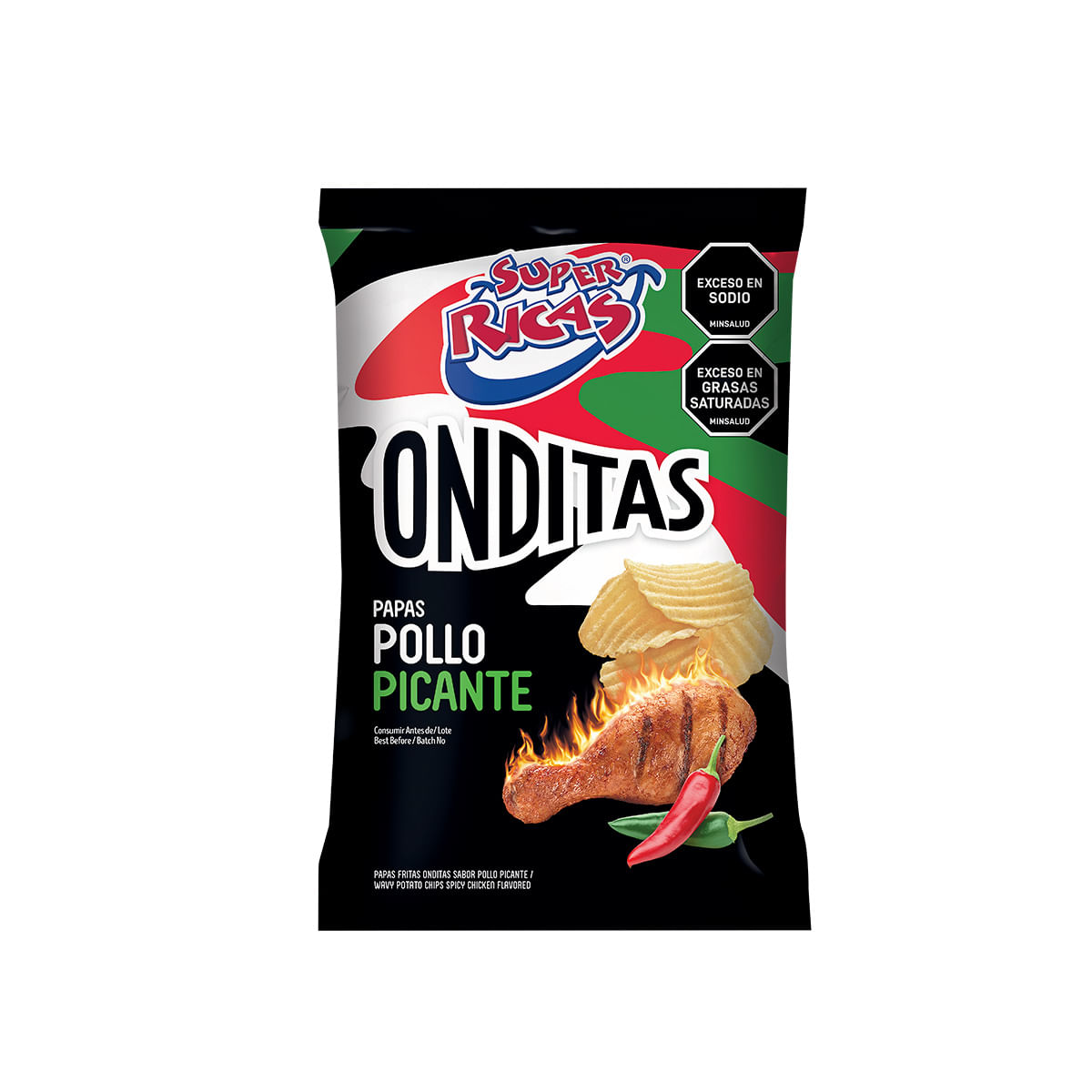 Papas Onditas Pollo Picante Super Ricas 105 G - Mercados Colsubsidio