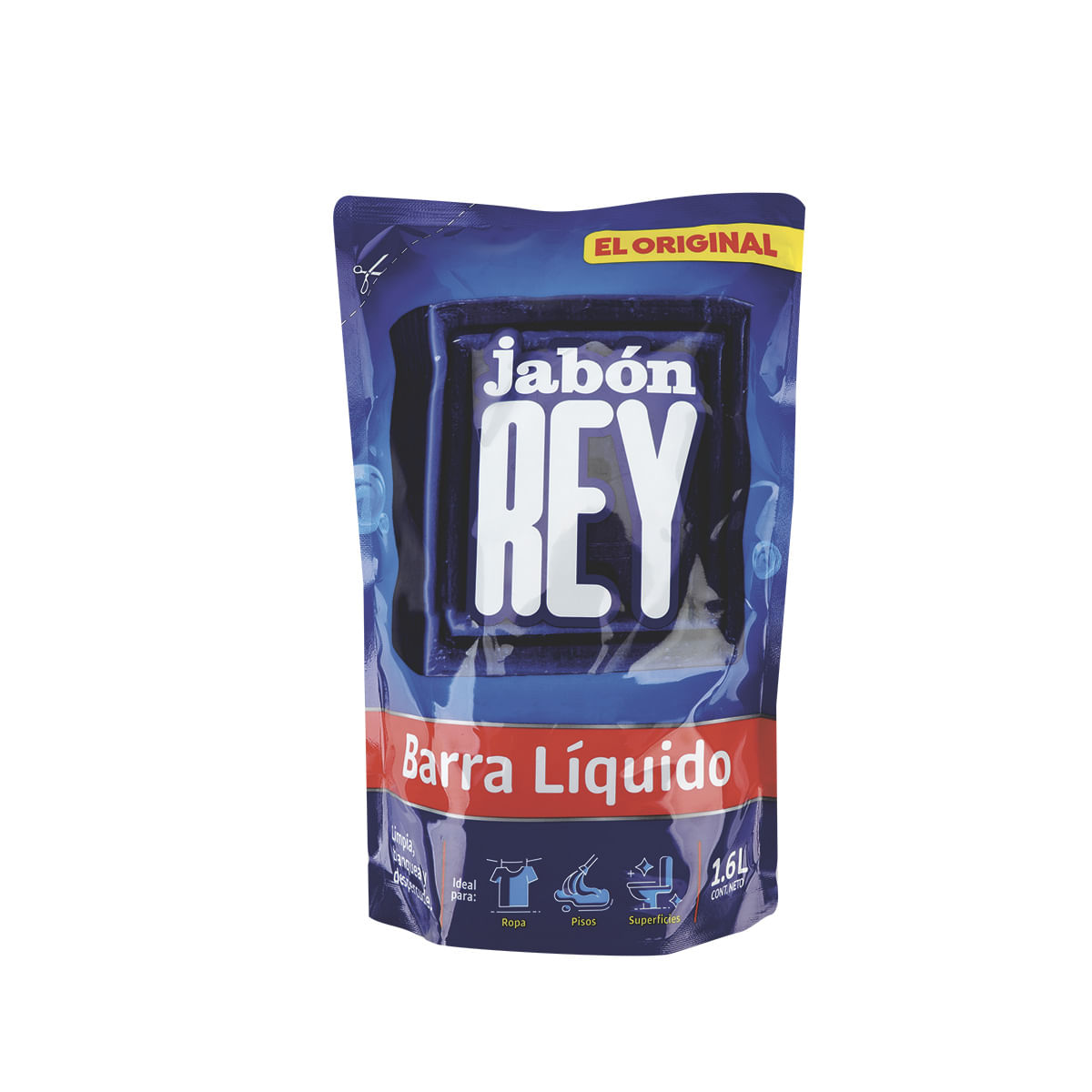 Jabón Barra Liquido Doy pack Rey 1600 Ml - Mercados Colsubsidio