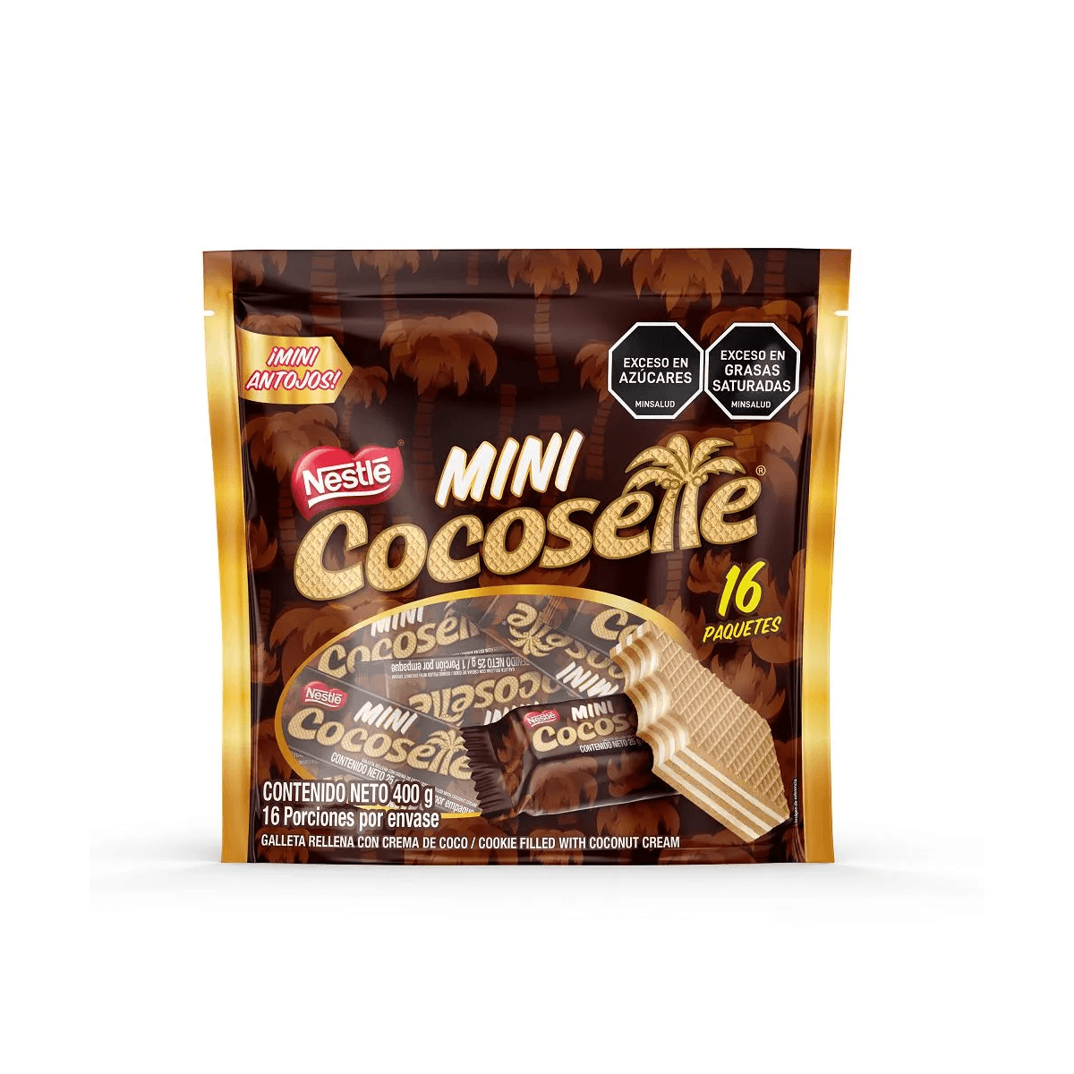 Galleta Cocosette Mini Wafer x 25 G - Mercados Colsubsidio